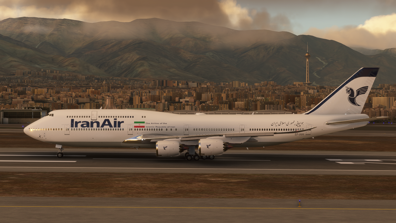 Iran Air 747-8 - 8K (Right side has mirroring problem) for Microsoft ...
