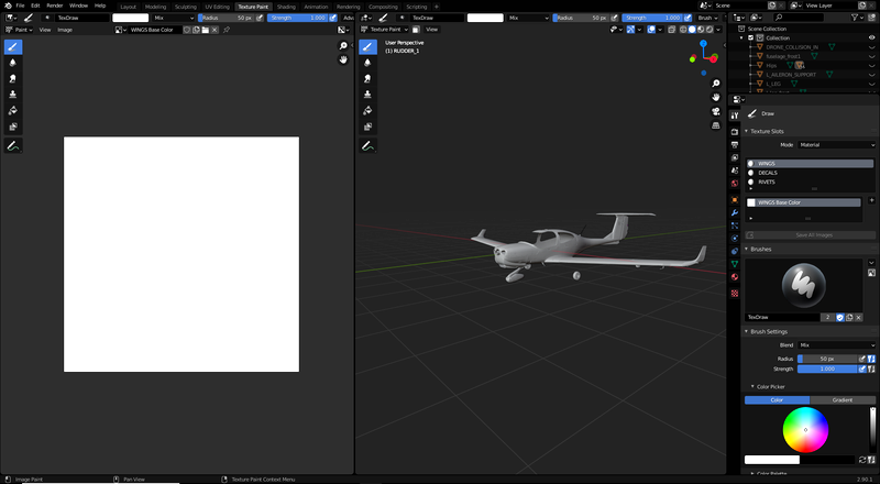 Threads - [WIP] Blender Ready to Paint Models Pack for Microsoft Flight ...