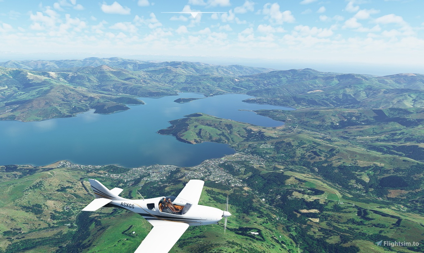 Scenic trip across New Zealand for Microsoft Flight Simulator | MSFS