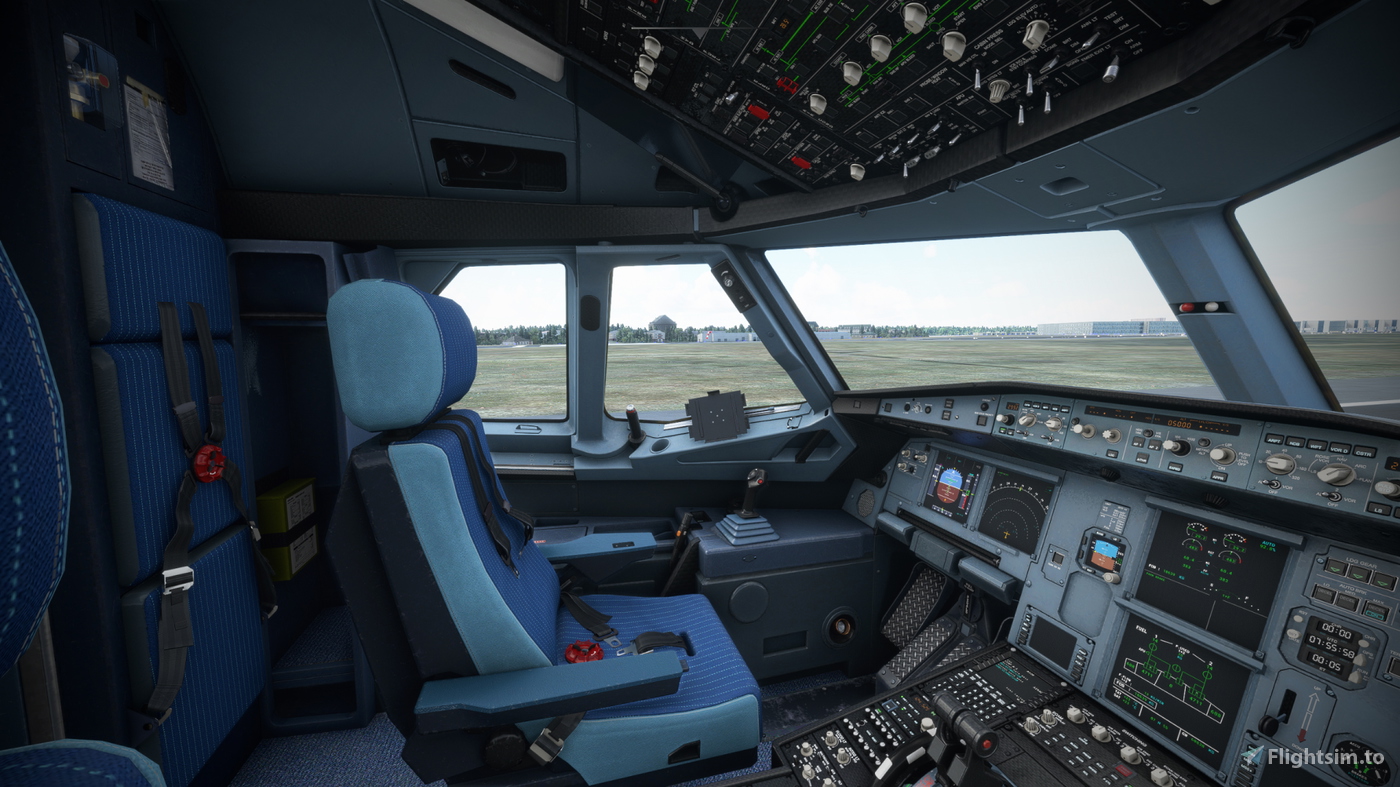 A320 Neo Repaint + Wingman - Carbon Design Cockpit for Microsoft Flight ...