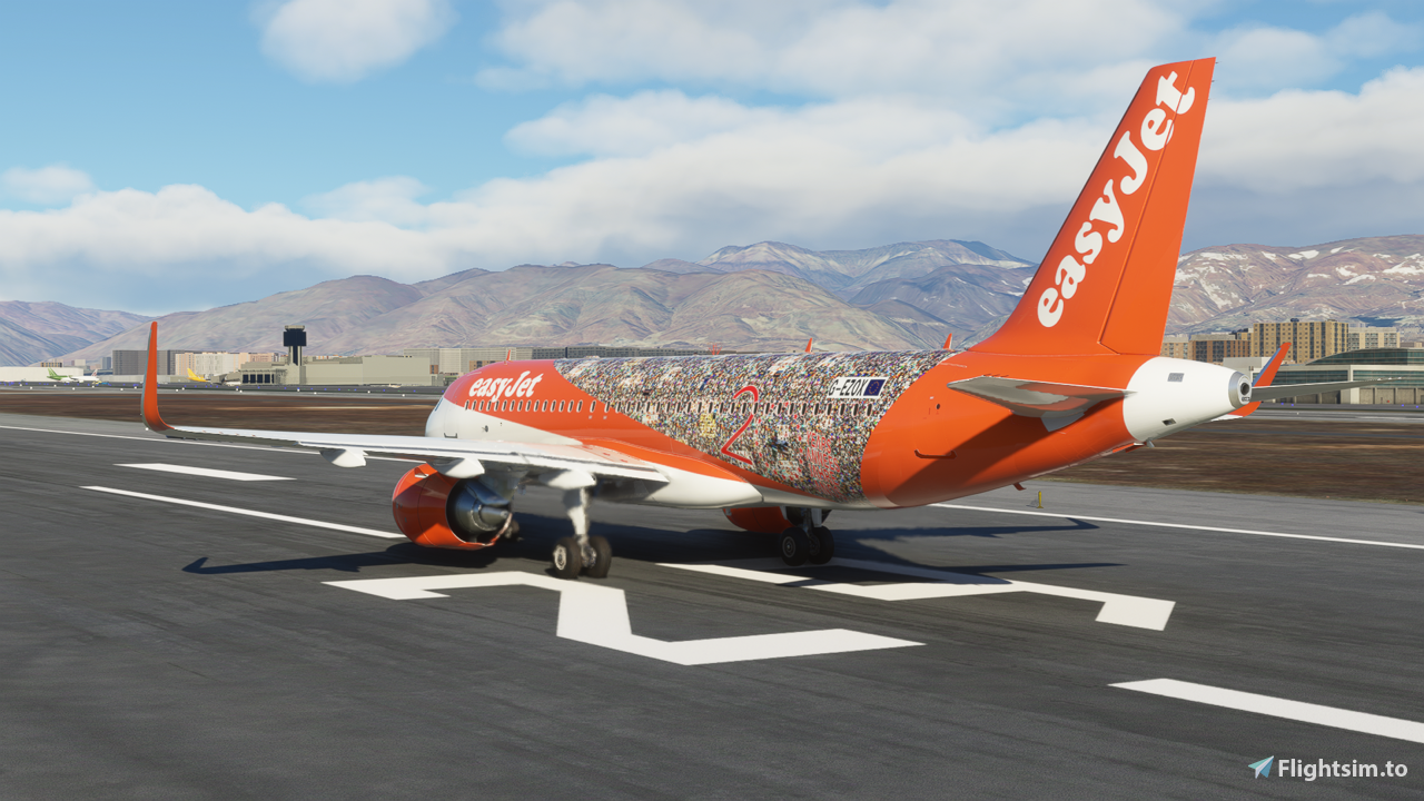 EasyJet 20 Years (G-EZOX) A320 Neo - 8K for Microsoft Flight Simulator ...