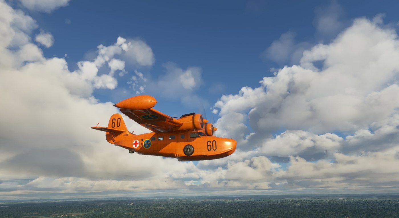 Grumman Goose Swedish Air Force for Microsoft Flight Simulator | MSFS