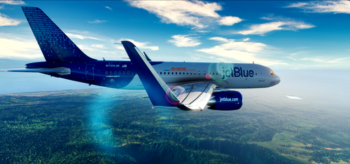 [8K] jetBlue Binary Code » Microsoft Flight Simulator