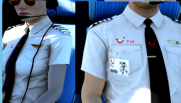 updated klm pilots shirts » Microsoft Flight Simulator