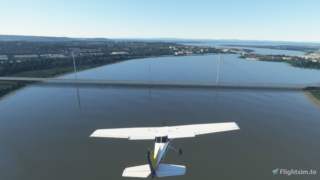 EGGP approach POIs inc Mersey Gateway for Microsoft Flight Simulator | MSFS