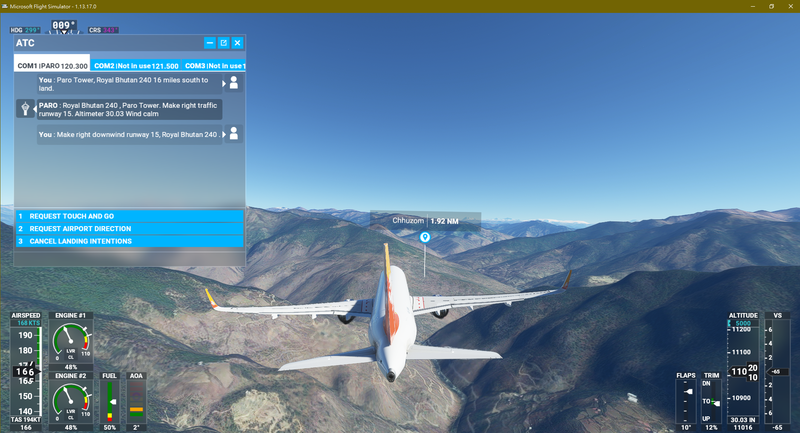 Paro Airport (VQPR) Remake and Nearby Landmarks for Microsoft Flight ...