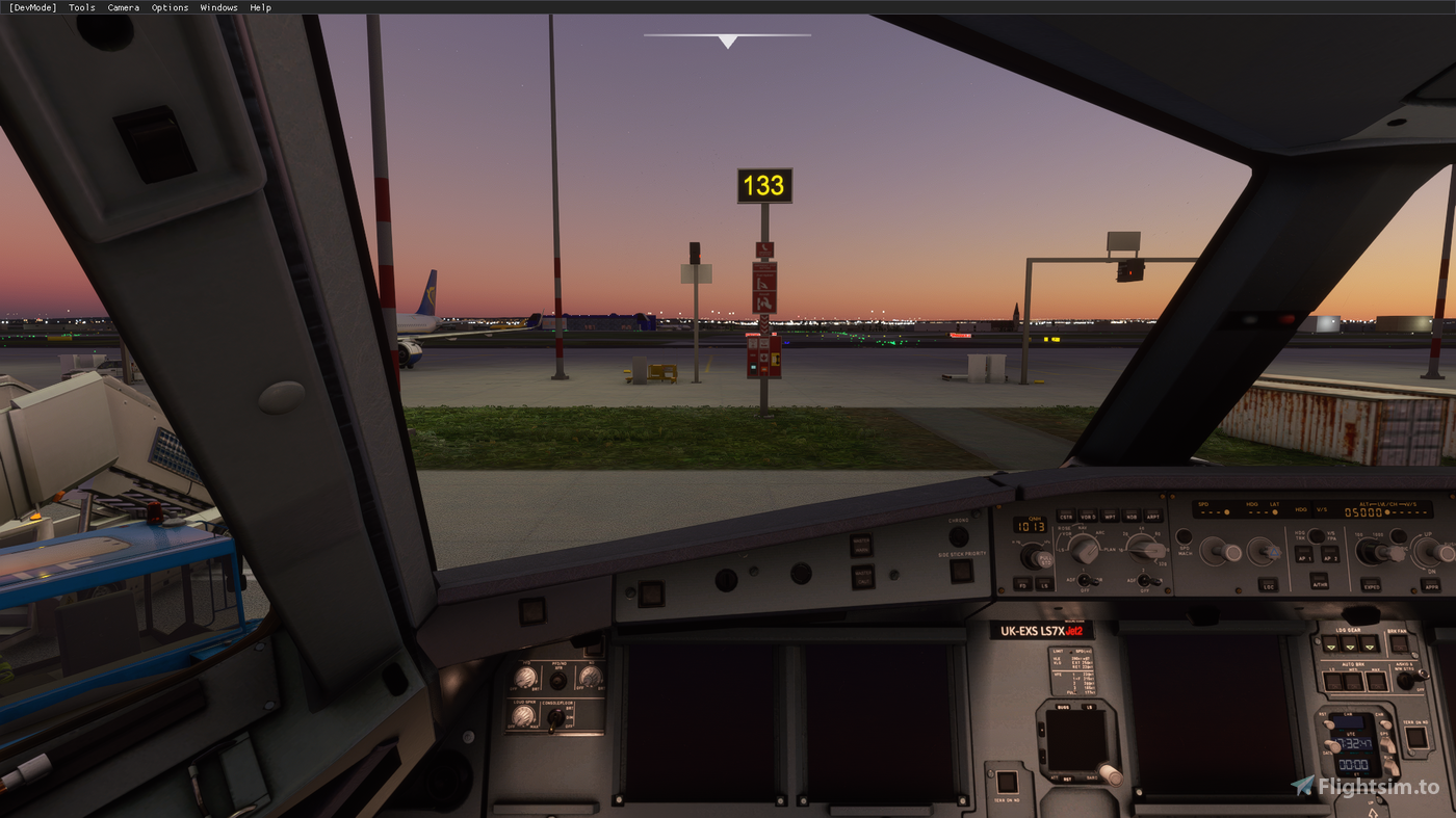 JET2 Selcal Code Plate for A32NX for Microsoft Flight Simulator | MSFS