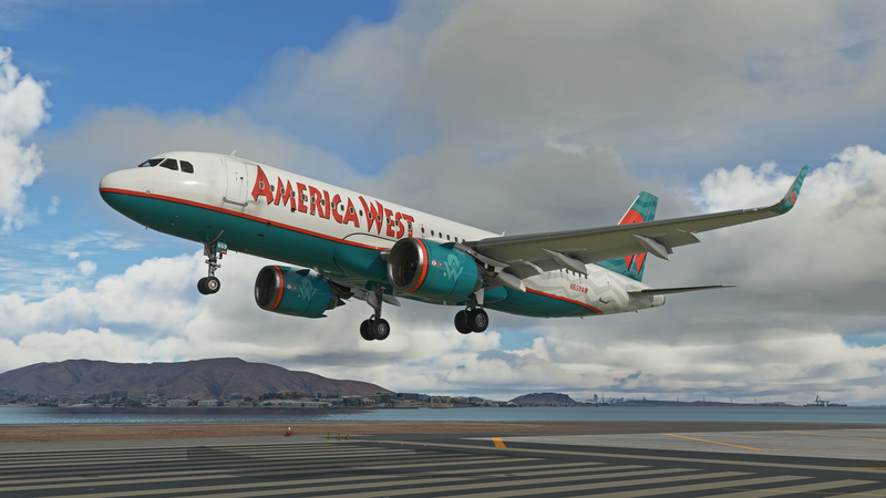 America West "Dirty" [8K] - A320Neo for Microsoft Flight Simulator | MSFS