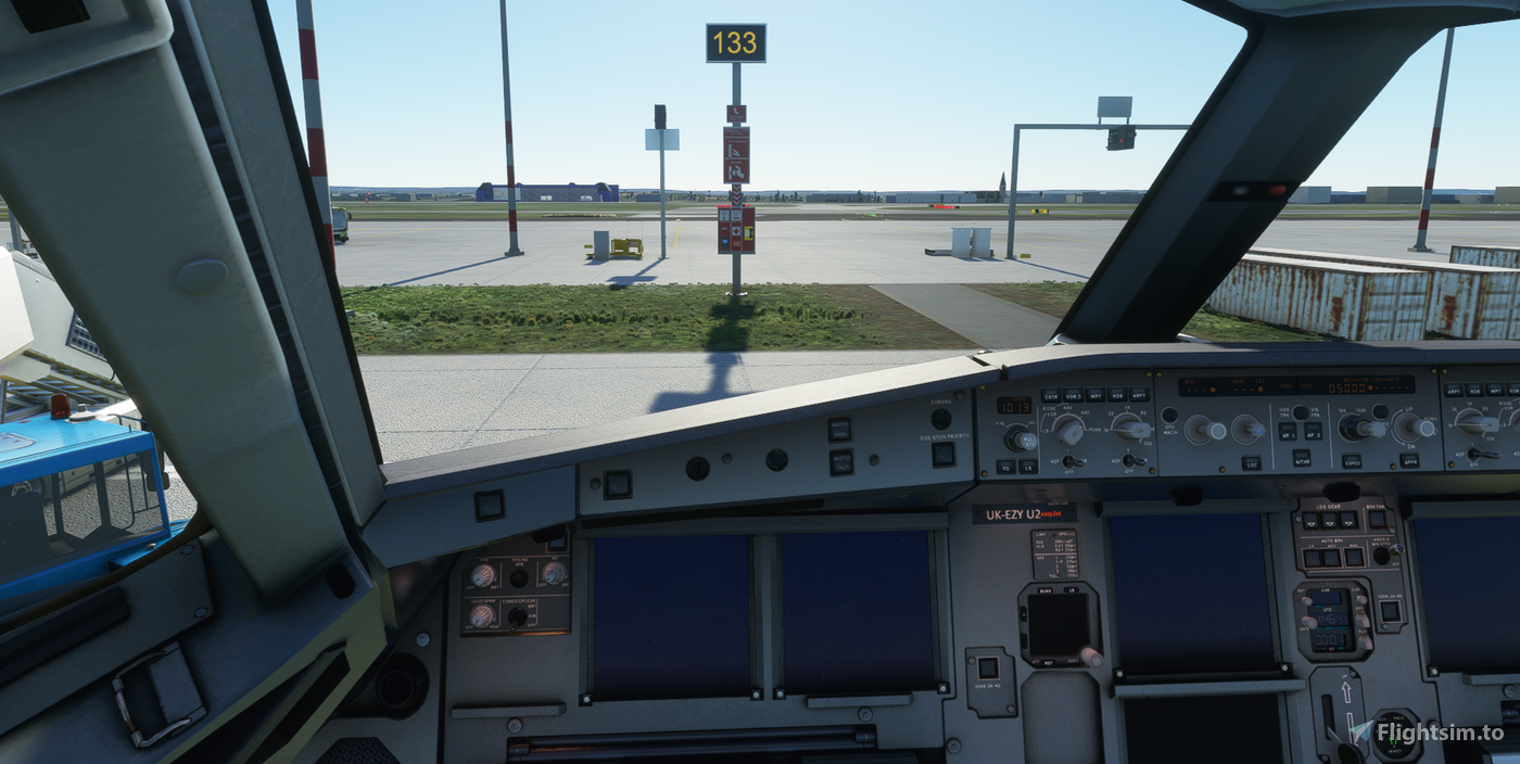 EASY JET Selcal Code Plate for A32NX for Microsoft Flight Simulator | MSFS
