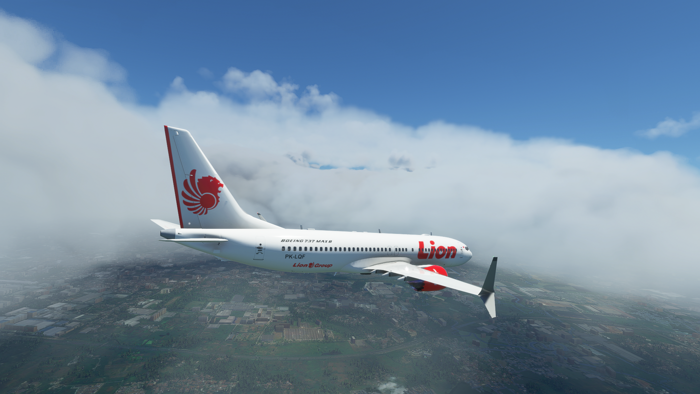 Lion Air Boeing 737 Max for Microsoft Flight Simulator | MSFS