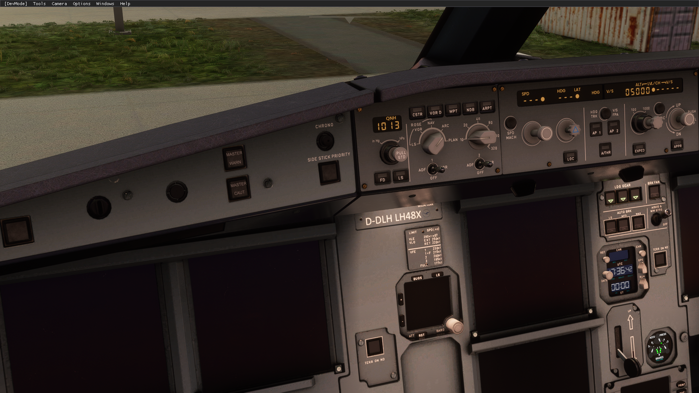 LUFTHANSA Selcal Code Plate for A32NX pour Microsoft Flight Simulator ...