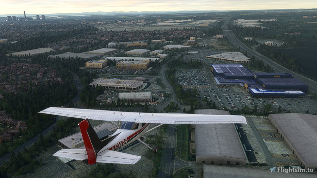 EGGP approach POIs inc Mersey Gateway for Microsoft Flight Simulator | MSFS