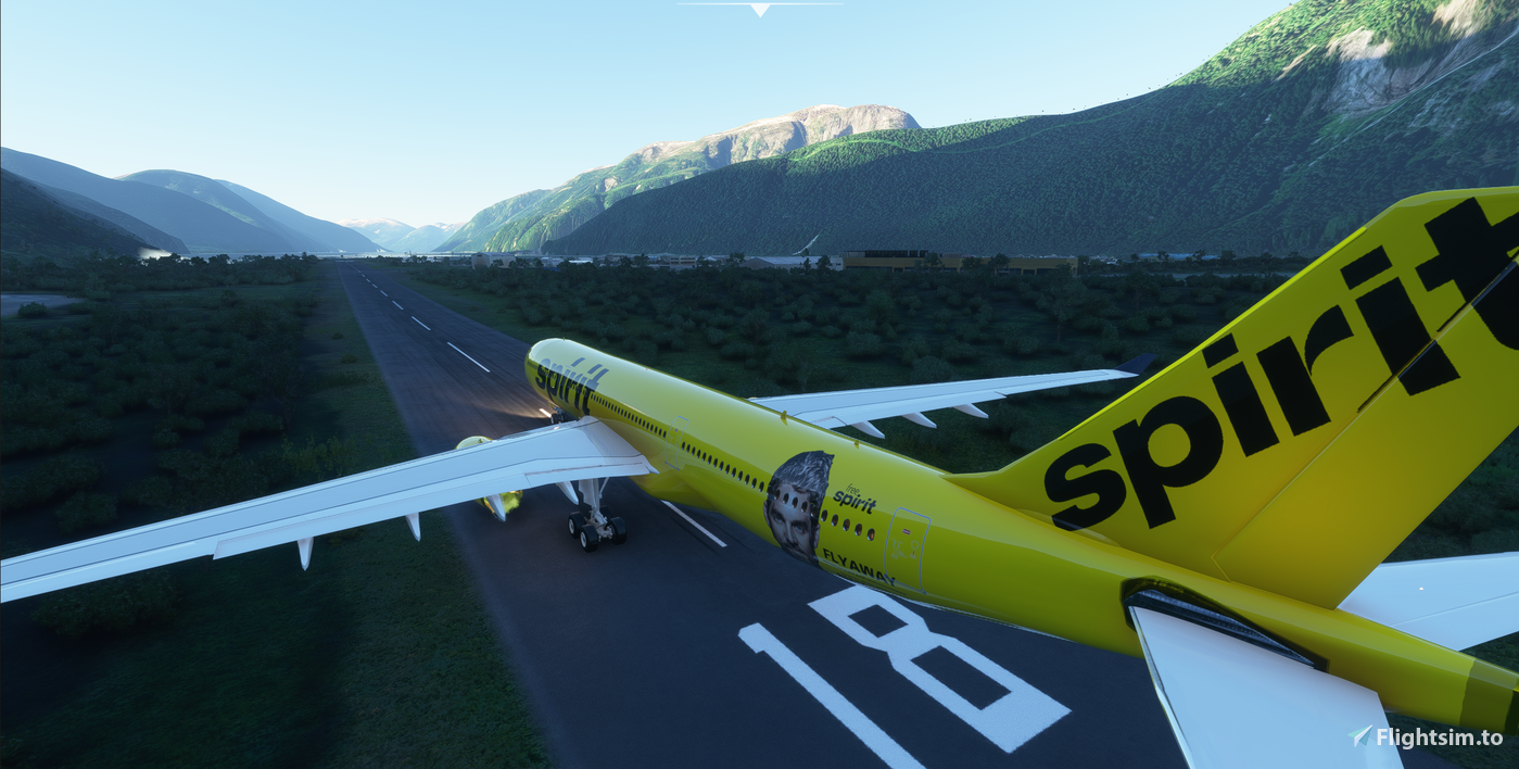 PMP Airbus A330-300 - Spirit FlyAway のために Microsoft Flight Simulator | MSFS