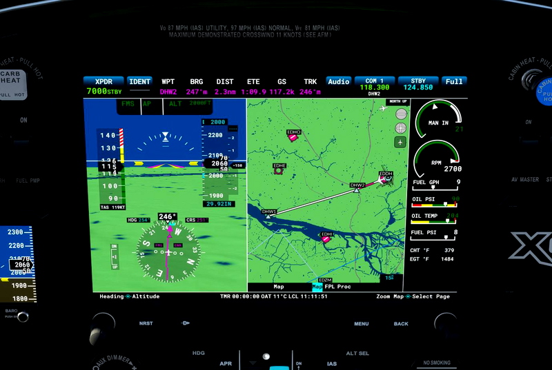 VFR Reporting Points Germany for Microsoft Flight Simulator | MSFS