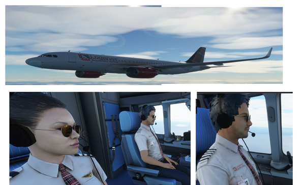 updated klm pilots shirts for Microsoft Flight Simulator | MSFS