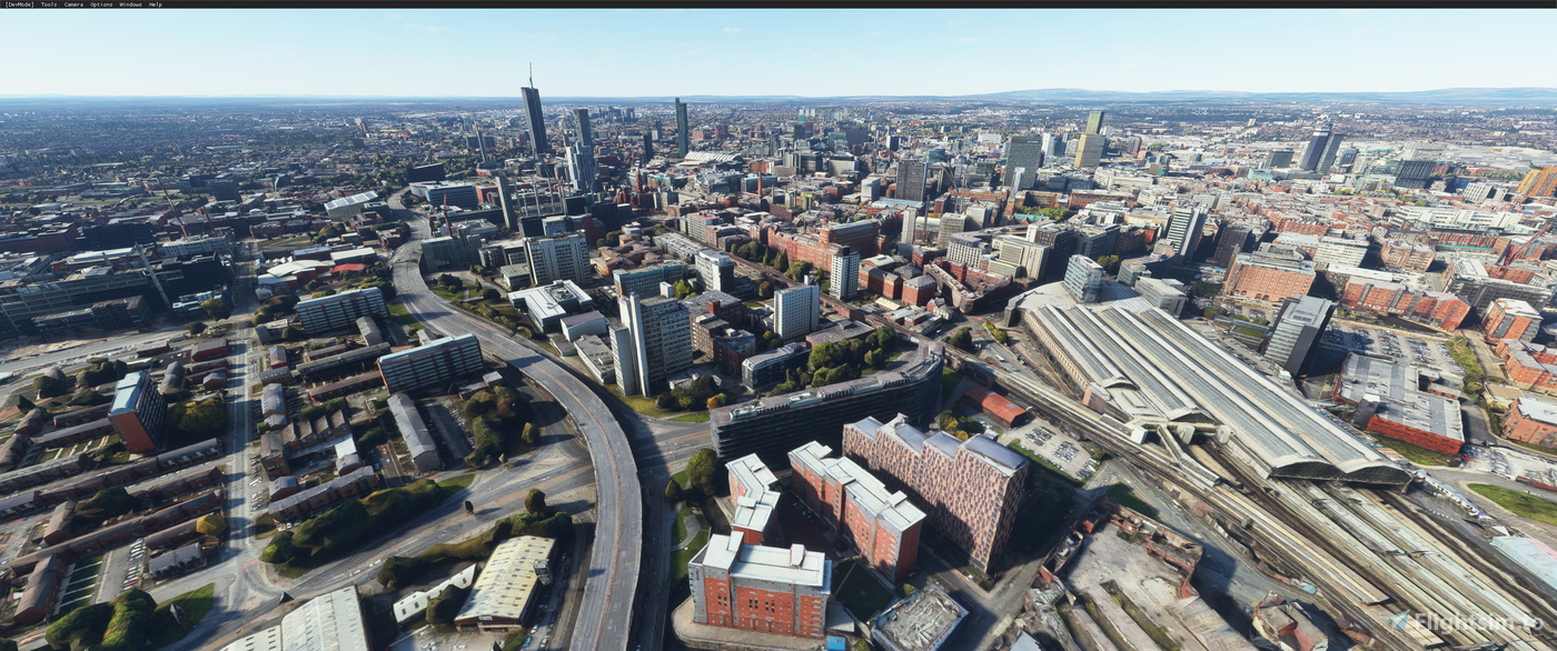 MANCHESTER CENTRAL WORLD UPDATE 3 BY MARK TAYLOR . for Microsoft Flight ...