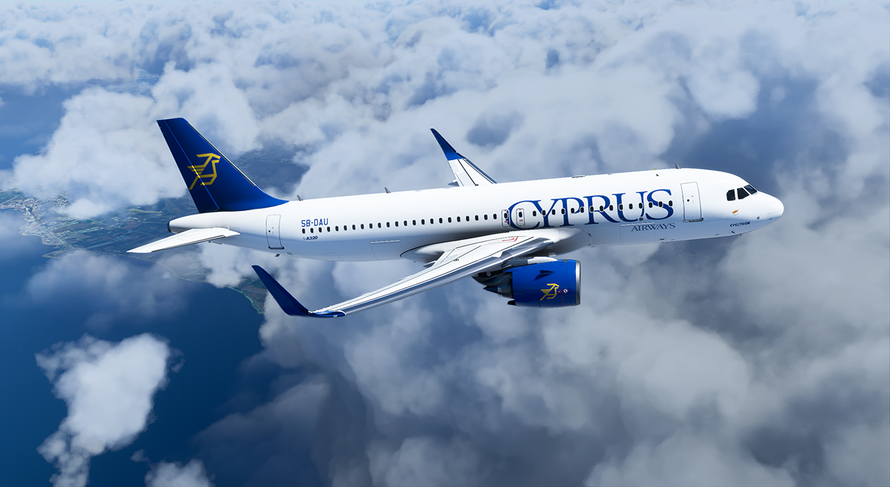Cyprus Airways "Old Colours - EVELTHON" for Microsoft Flight Simulator ...