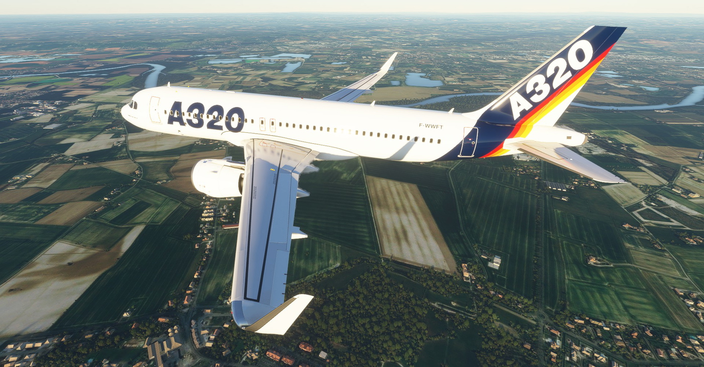Airbus Industries "1992 livery" A320neo 对于 Microsoft Flight Simulator ...