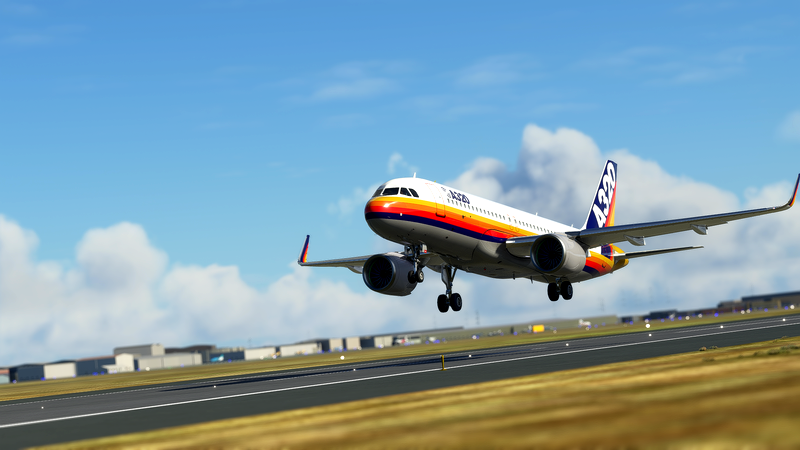 A320 Airbus House Colours 70s and 80s for Microsoft Flight Simulator | MSFS