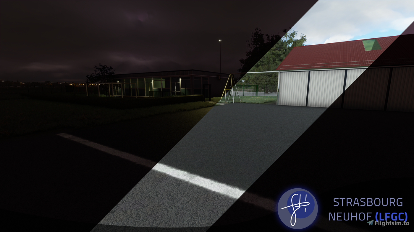 Strasbourg Neuhof (LFGC) for Microsoft Flight Simulator | MSFS