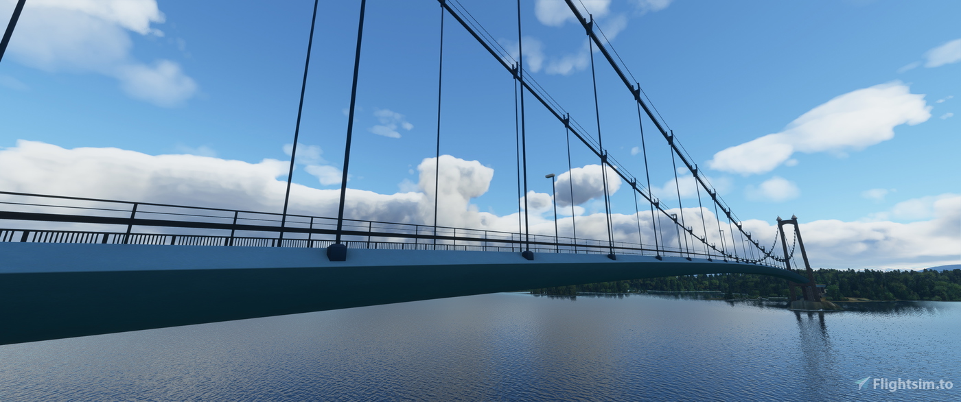 Trekantsambandet bridges for Microsoft Flight Simulator | MSFS