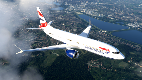 British Airways 737 MAX - [HD] » Microsoft Flight Simulator