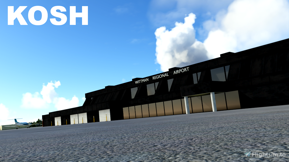 KOSH - Wittman Regional Airport (Oshkosh, Wisconsin) for Microsoft ...