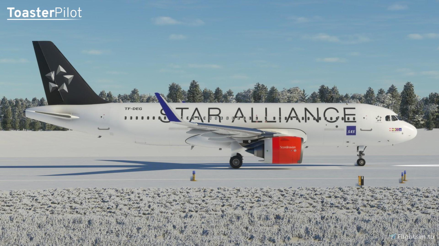 8K SAS Special Liveries Two-Pack for Microsoft Flight Simulator | MSFS