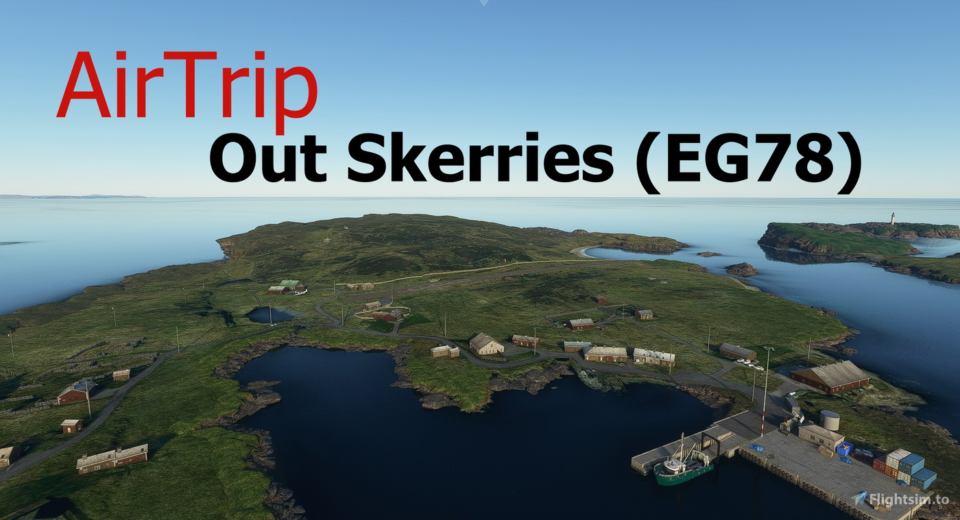 Airtrip Sumburgh Egpb To Out Skerries Eg78 Flight Plan For Microsoft