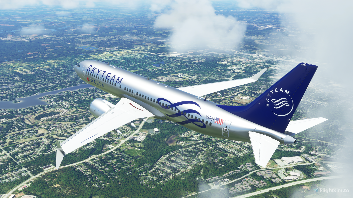 Delta "Sky Team" - 737 MAX for Microsoft Flight Simulator | MSFS