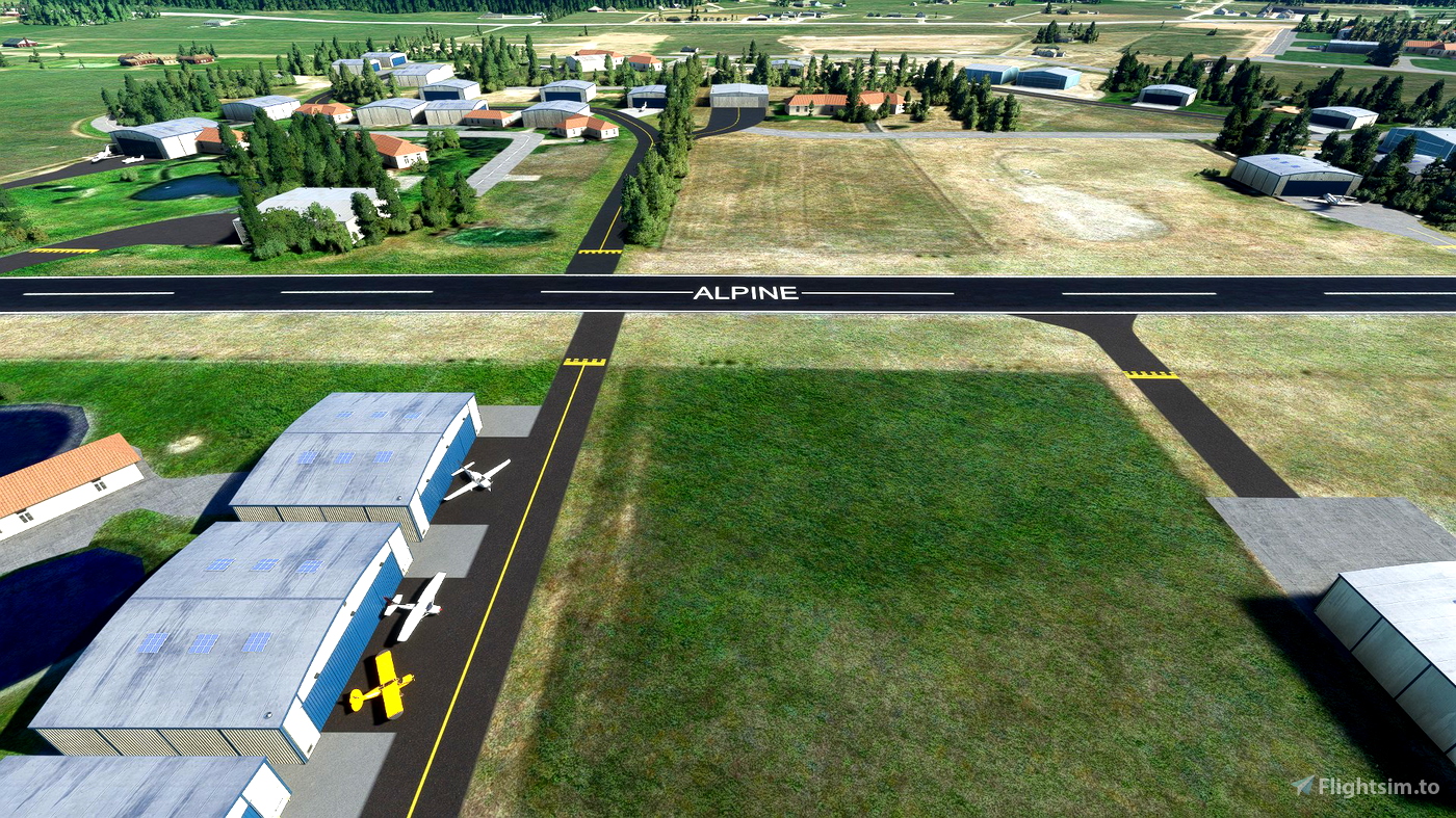 46U - Alpine Airport » Microsoft Flight Simulator