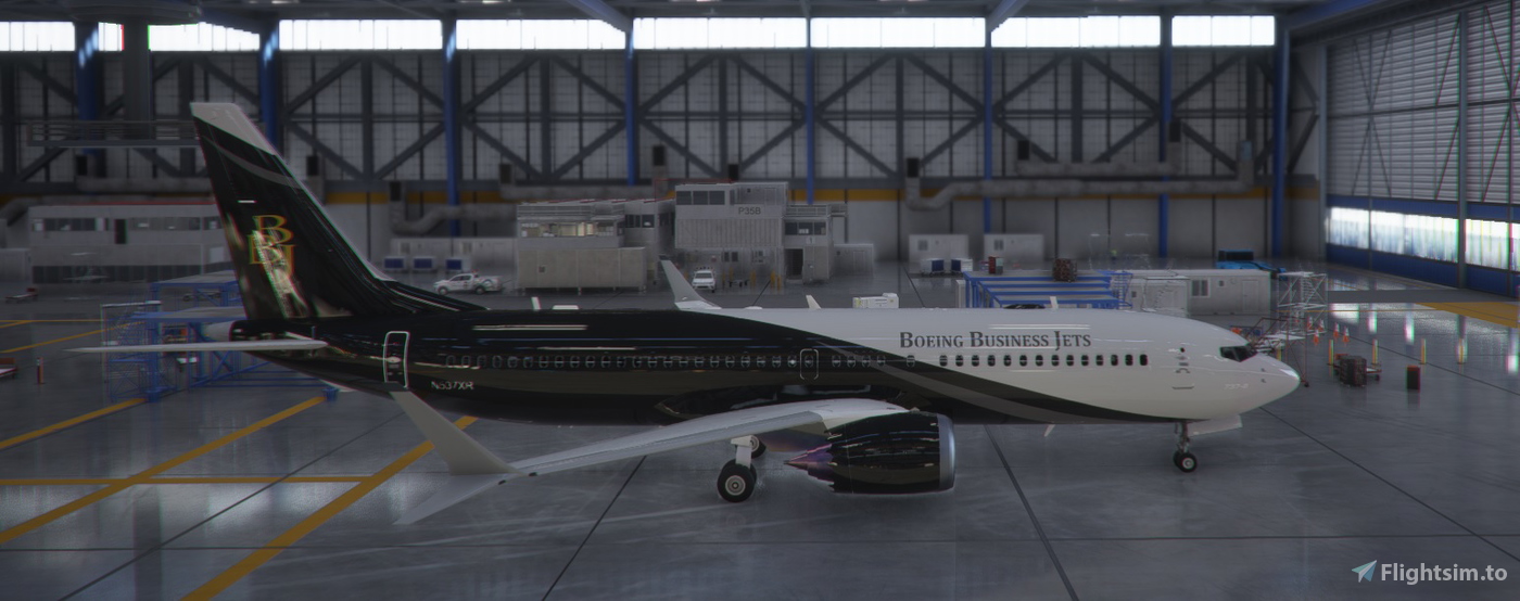 Boeing Business Jets 737 max for Microsoft Flight Simulator | MSFS