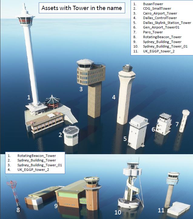 Categorised Scenery Asset Visual Reference Guide – Books 1 to 4 for ...