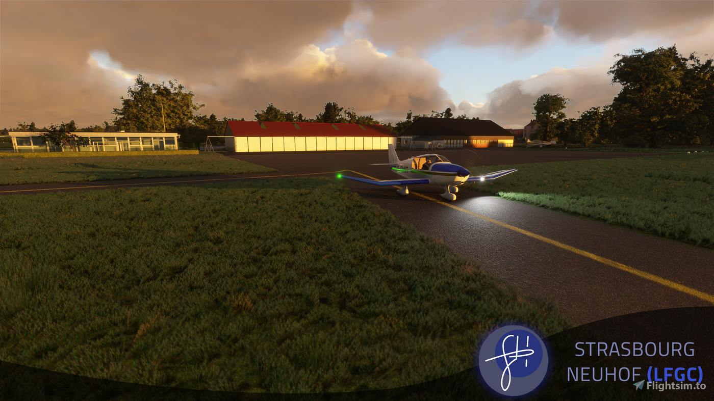 Strasbourg Neuhof (LFGC) for Microsoft Flight Simulator | MSFS