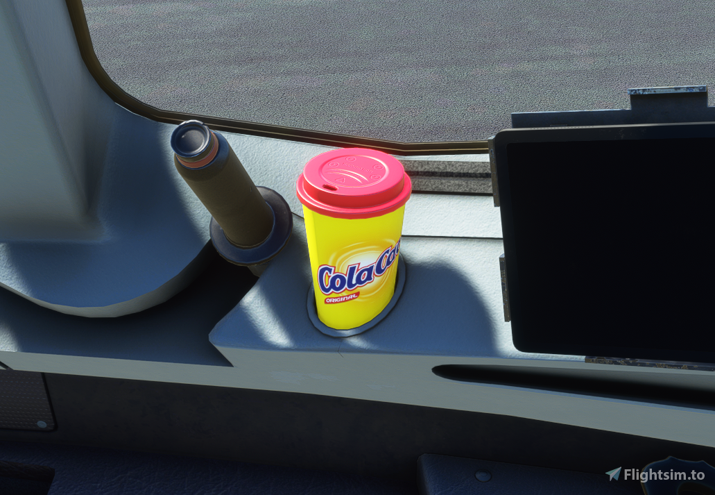 ColaCao cup for Microsoft Flight Simulator | MSFS