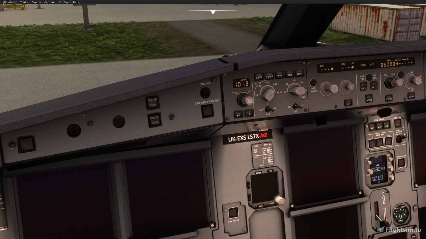 JET2 Selcal Code Plate for A32NX for Microsoft Flight Simulator | MSFS