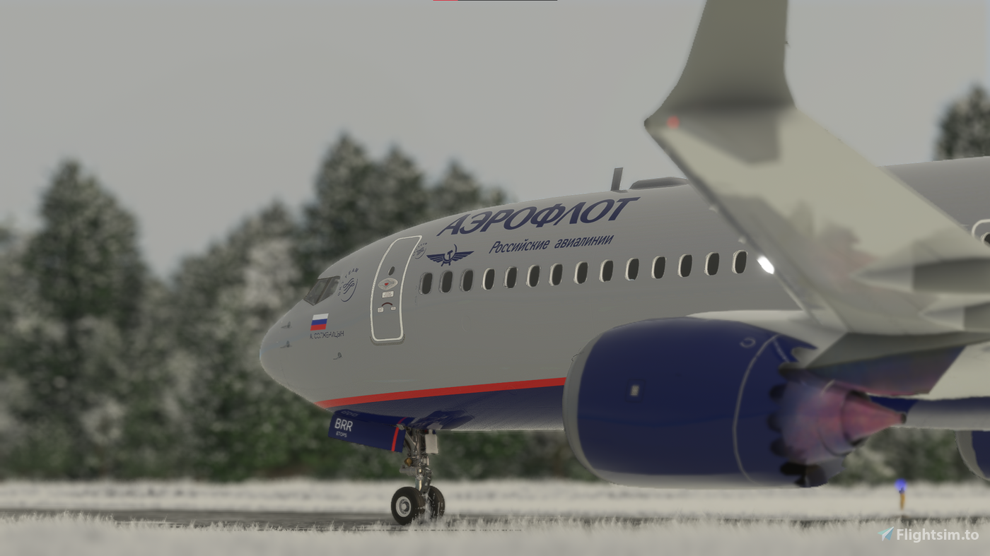 Bredok's 737 Max | Aeroflot for Microsoft Flight Simulator | MSFS