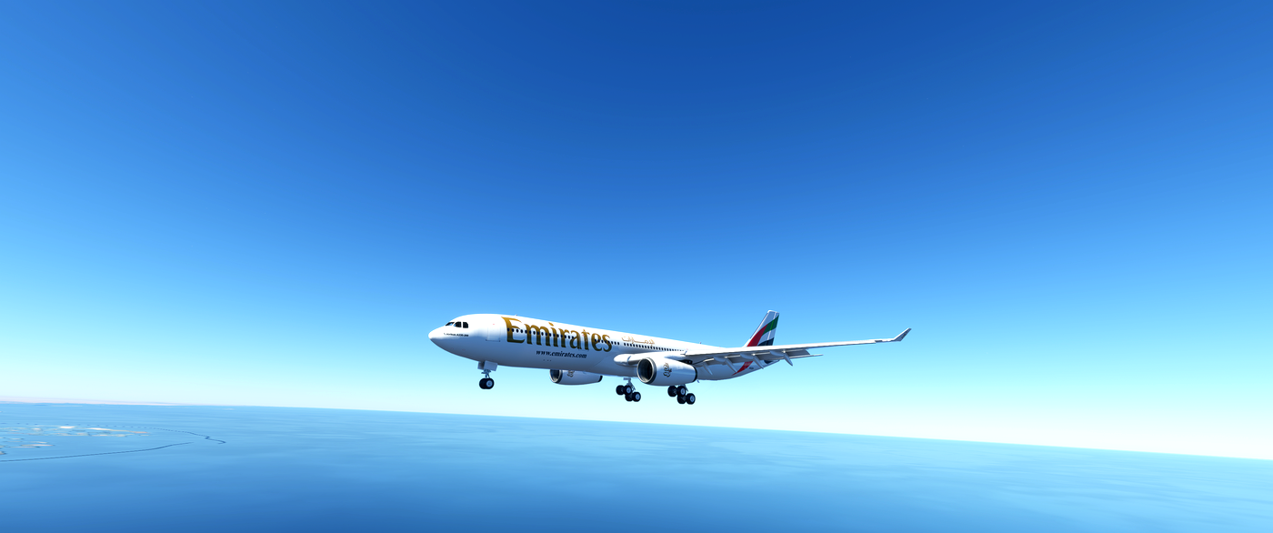 A330 Emirates Livery for Microsoft Flight Simulator | MSFS