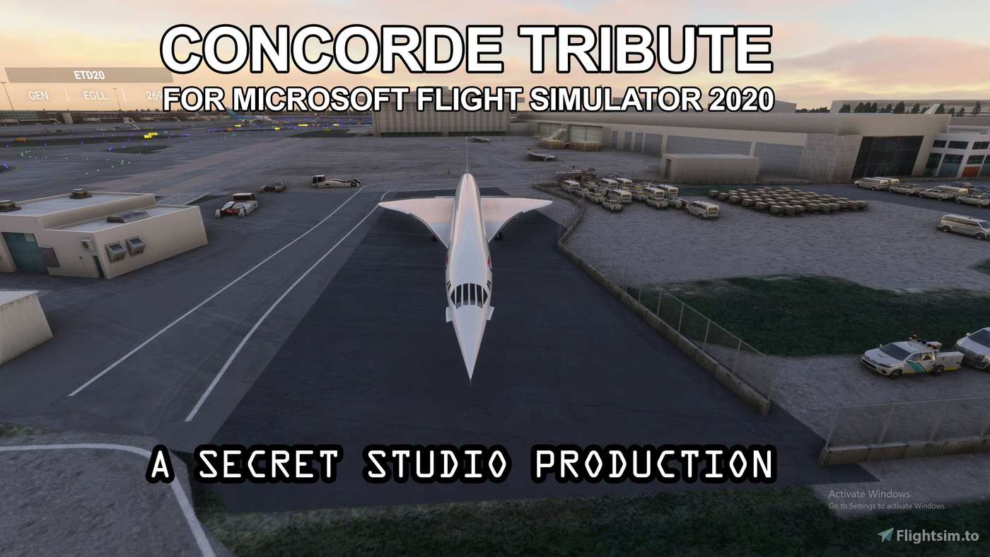 Concorde Tribute for Microsoft Flight Simulator | MSFS