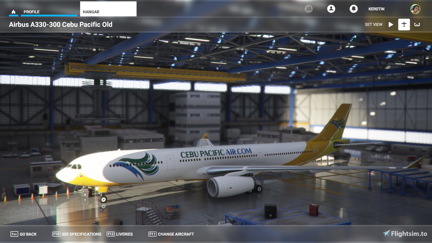 PMP A330 Cebu Pacific Old for Microsoft Flight Simulator | MSFS