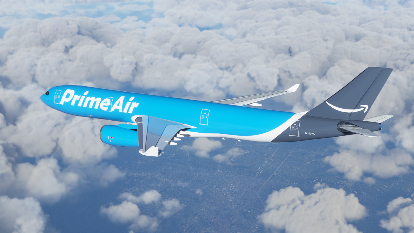 Amazon Prime Air Airbus A330-300 - 8K 对于 Microsoft Flight Simulator | MSFS