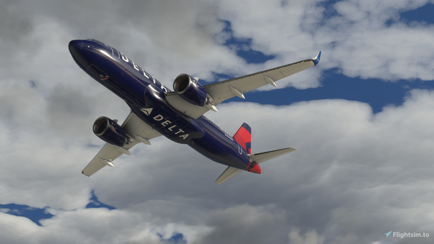 Delta Air A320 Neo - 8K for Microsoft Flight Simulator | MSFS