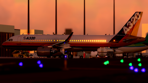 A320 Airbus House Colours 70s and 80s » Microsoft Flight Simulator