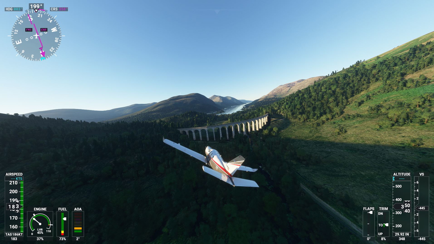 A UK Grand Tour Part 1 UK Scenery (Scotland / Scottish) Flight Plan ...