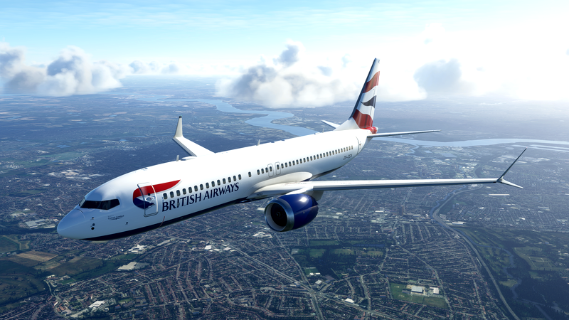 British Airways 737 MAX - [HD] for Microsoft Flight Simulator | MSFS