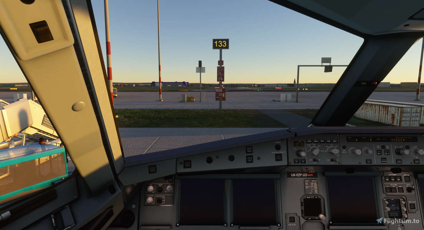 EASY JET Selcal Code Plate for A32NX for Microsoft Flight Simulator | MSFS