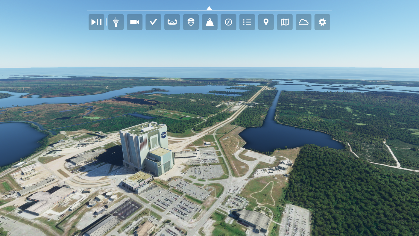 Vehicle Assembly Building NASA Kennedy Space Center in Florida for ...