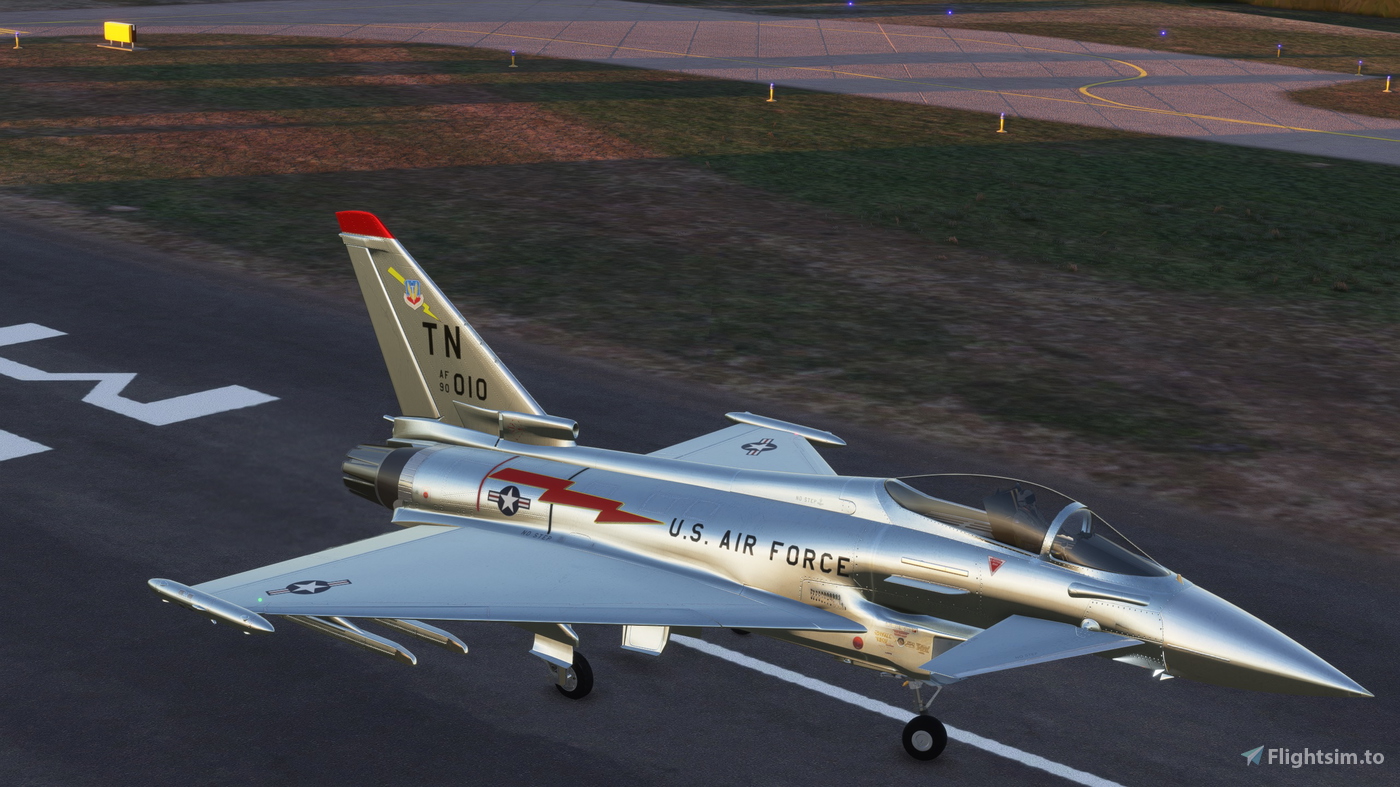 U.S. Air Force Eurofighter Typhoon for Microsoft Flight Simulator | MSFS