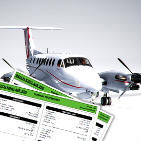 Beech King Air 350 Checklist • Microsoft Flight Simulator