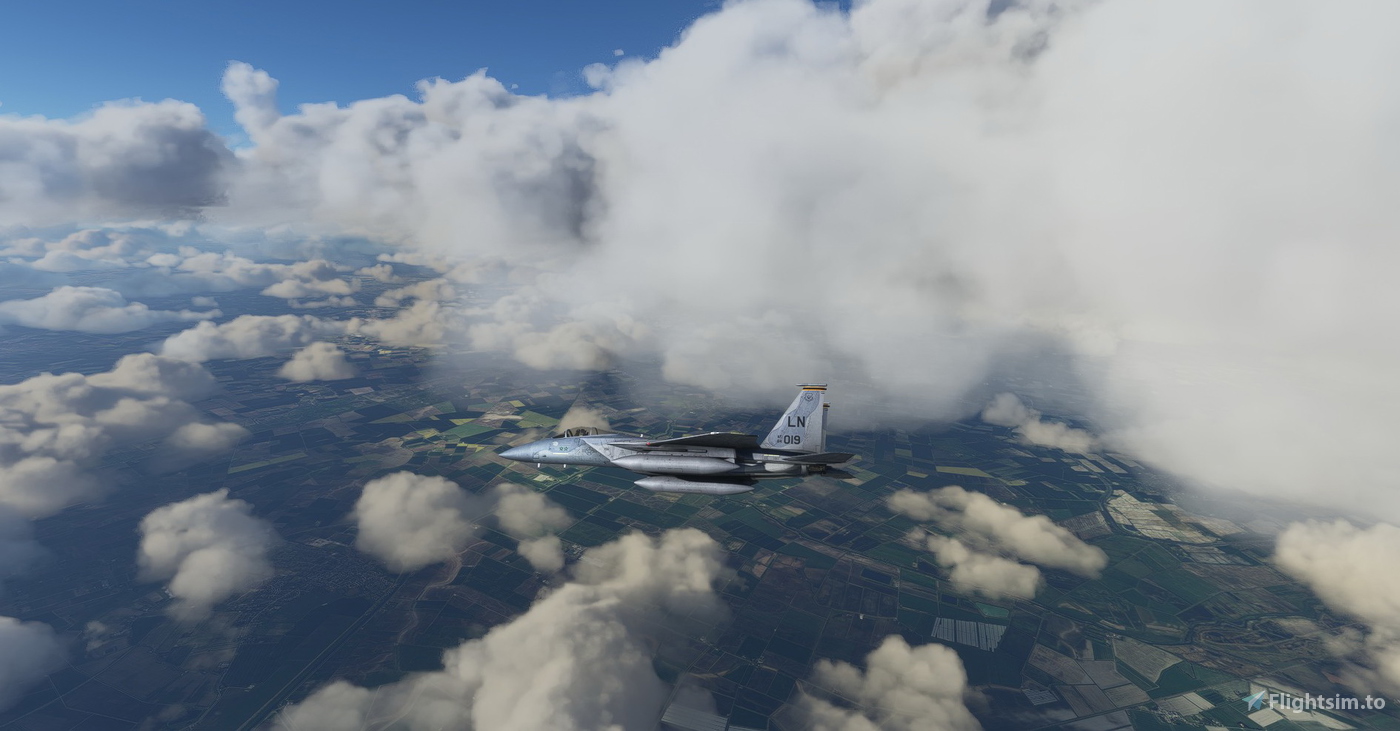 McDonnell Douglas F-15C USAF 493rd FS for Microsoft Flight Simulator | MSFS